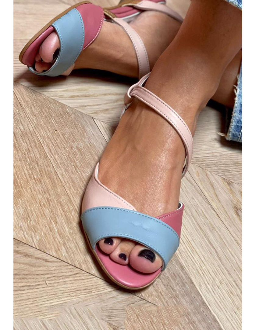 Clara | Color Block Flats